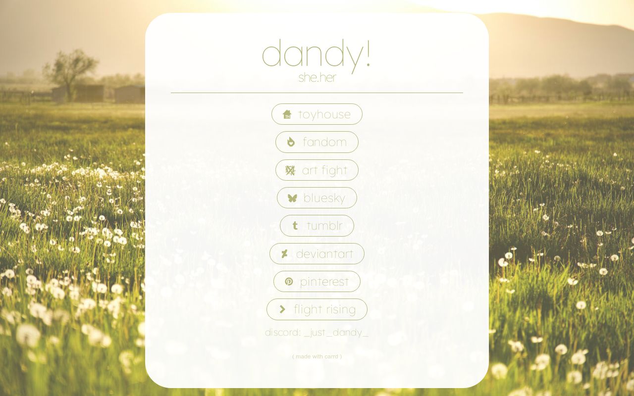 dandy!